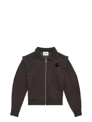 Isabel Marant Étoile Zip-up Sweatshirt - Black