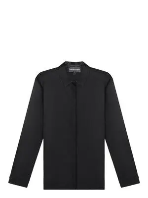 EMPORIO ARMANI Emporio Armani Long-Sleeved Satin Shirt