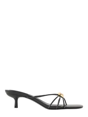 Simkhai Amaya Embellished High-heeled Sandals - Black