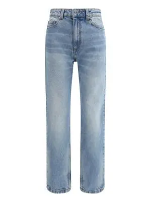 Ami Classic Cropped Jeans - Blue