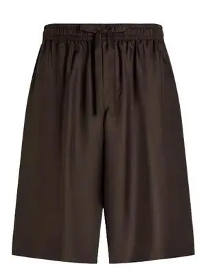 Dolce & Gabbana Drawstring Waist Shorts - Black