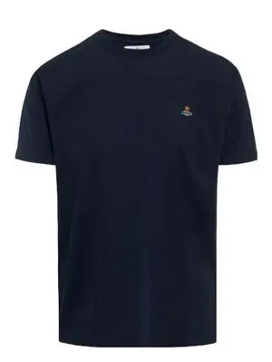 VIVIENNE WESTWOOD Short-sleeved T-shirt - Navy Blue