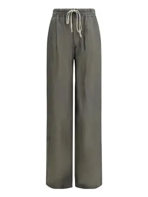 Rick Owens Rick Owens Dietrich Drawstring Wide Leg Pants Black