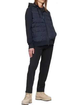 Canada Goose Hybridge Huron Zipper Down Jacket - Navy Blue