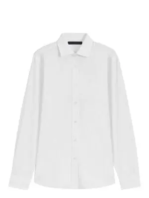 Hugo Boss Long-sleeved Button-up Shirt - White