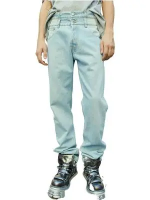 VTMNTS Double Waist Jeans - Green