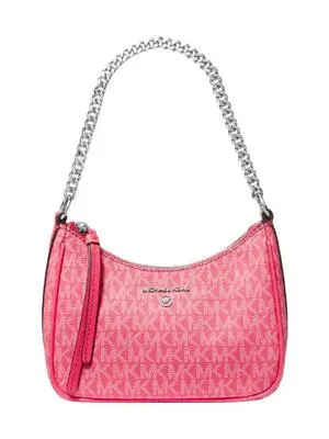 Michael Kors Michael Kors Jet Set Monogram Shoulder Bag Pink