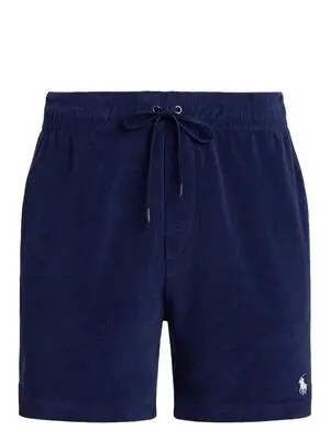 Polo Ralph Lauren Terry Drawstring Shorts - Black
