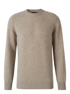 Sease Virgin Wool Jumper - Taupe