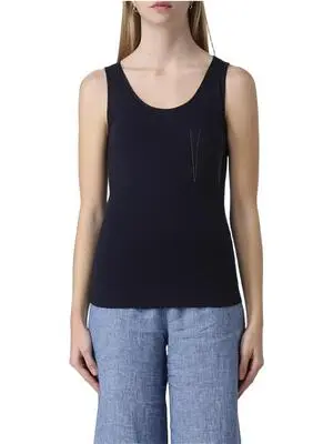 FABIANA FILIPPI Fabiana Filippi Sleeveless Pocket Top