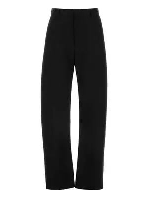 Bottega Veneta Wide-leg Trousers - Black