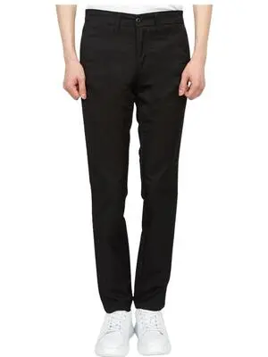 Carhartt Work In Progress Multi-pocket Casual Pants - Black