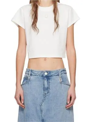 WOOYOUNGMI Cropped T-shirt - White