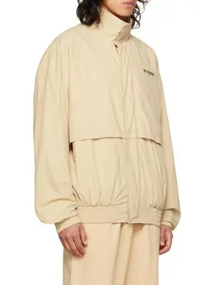 We11Done Logo Casual Jacket - Nude