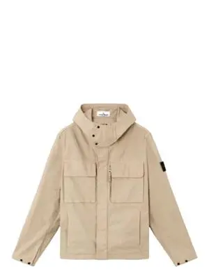 Stone Island Hooded Field Jacket - Desert
