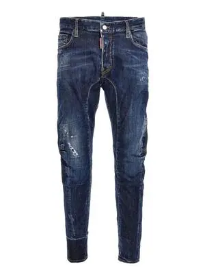 Dsquared2 Distressed Skinny Jeans - Blue