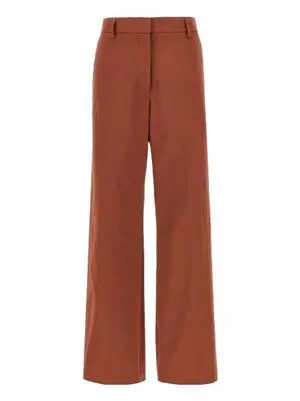 DRIES VAN NOTEN Dries Van Noten Mid-Waisted Taffeta Trousers