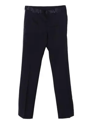 Dolce & Gabbana Straight-leg Chino Trousers - Black