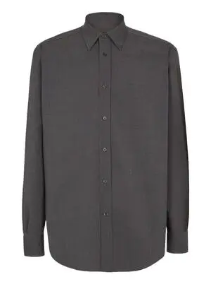 Fendi Long Sleeved Buttoned Shirt - Grey