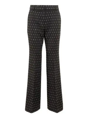 MICHAEL KORS Michael Michael Kors Crystal Embellished Boot-Cut Trousers