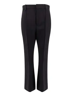 Bottega Veneta Flared Tailored Trousers - Black