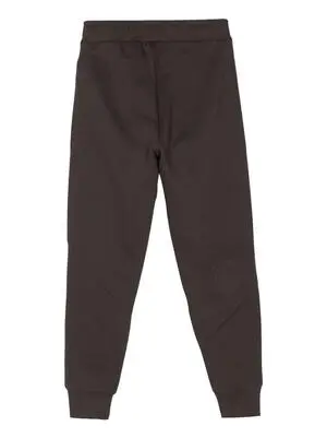 Emporio Armani Logo-embossed Panelled Track Pants - Black