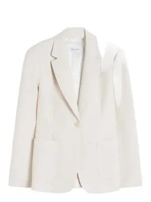 MAX MARA Max Mara Utilita Single-Breasted Blazer