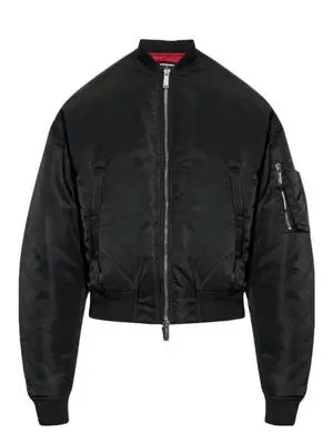 Dsquared2 Zip-fastening Bomber Jacket - Black