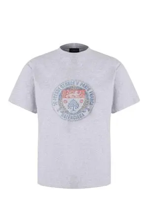 BALENCIAGA Balenciaga Logo Printed Crewneck T-Shirt