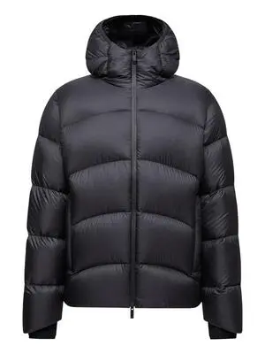 Moncler Fulcran Zip-up Hooded Down Jacket - Black