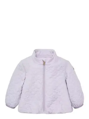 Moncler Quilted Zip-up Jacket - Lavender