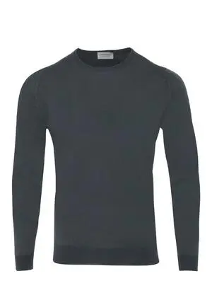 John Smedley Lundy Crew Neck Knitwear - Black