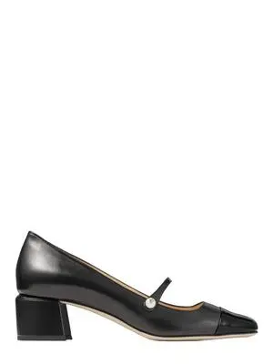 JIMMY CHOO Elisa 45 Square-toe Pumps - Black