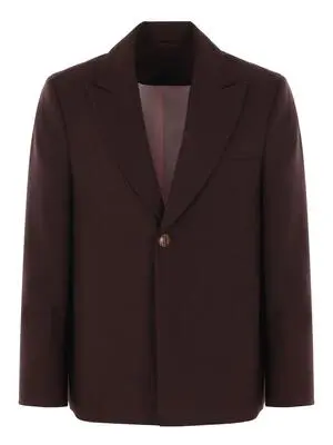 Séfr Peak Lapels Blazer - Black