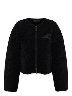 Dsquared2 Icon Logo Fleece Jacket - Black