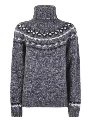 P.a.r.o.s.h Laila Jumper - Dark Grey Mix