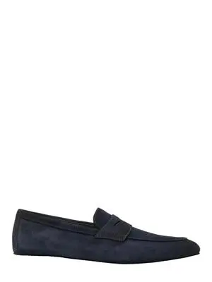Santoni Carlo Slip-on Loafers - Blue
