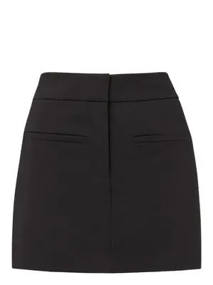 Veronica Beard Elara Mini Skirt - Black