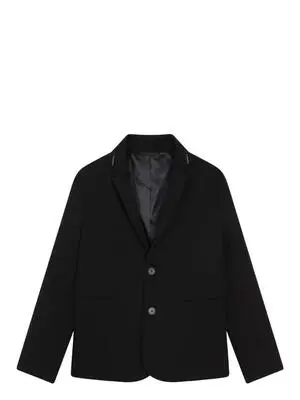 Givenchy Logo-trim Single-breasted Blazer - Black