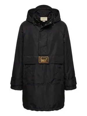 GUCCI Gucci Glitter Logo Hooded Jacket