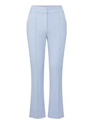 Veronica Beard High-rise Slim-fit Flared Leg Trousers - Blue