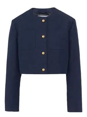 PRADA Prada Cropped Crewneck Jacket