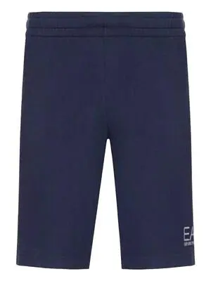 Emporio Armani Sports Shorts With Dual Side Pockets - Blue