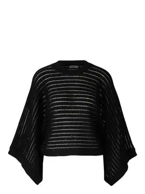Peserico Openwork Knitwear - Black