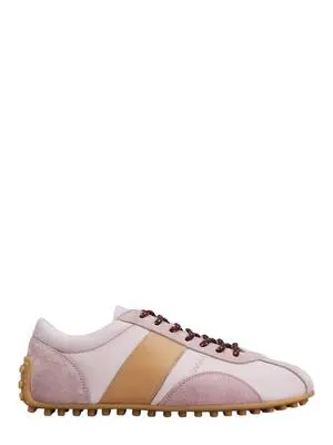 TOD'S T-marathon Lace-up Sneakers - Nude