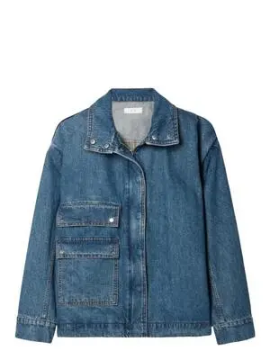 Co Denim Bomber Jacket - Indigo