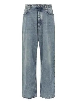 Balenciaga Balenciaga Baggy Denim Jeans Light Blue
