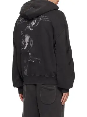 Off-White Matthew Drawstring Hoodie - Black