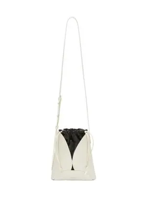 JIL SANDER Curve Small Crossbody Bag - Eggshell