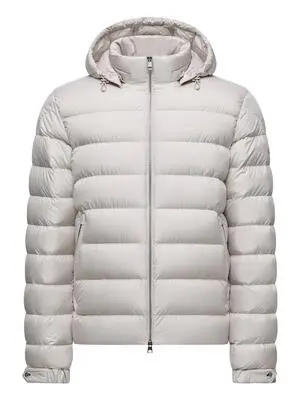 Moncler Arneb Hooded Short Padded Down Jacket - White